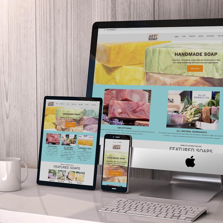 The Art of Soap Website - BM Innovations